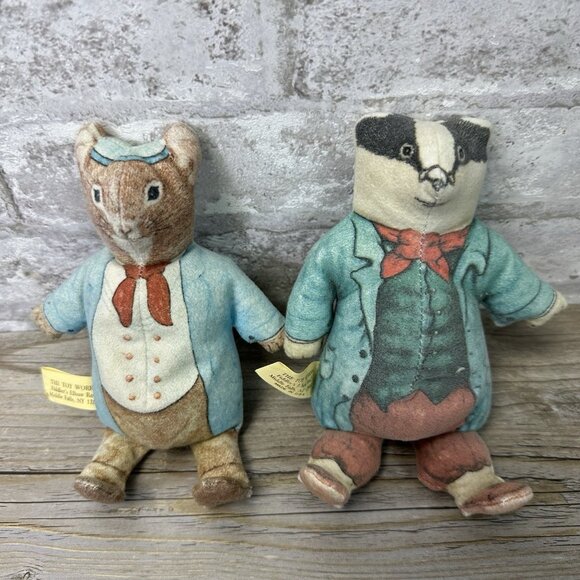 toy works | Toys | Toy Works Badger Mouse Wind In The Willow Plush ...